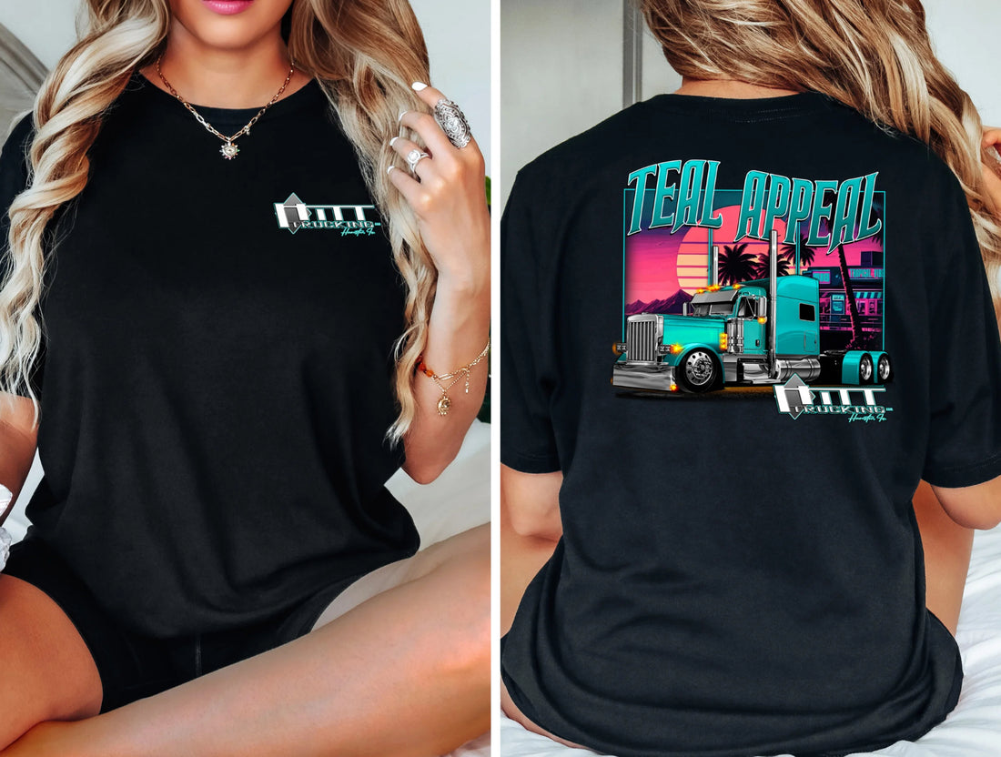 Teal Appeal - T-Shirt – Hitt Trucking